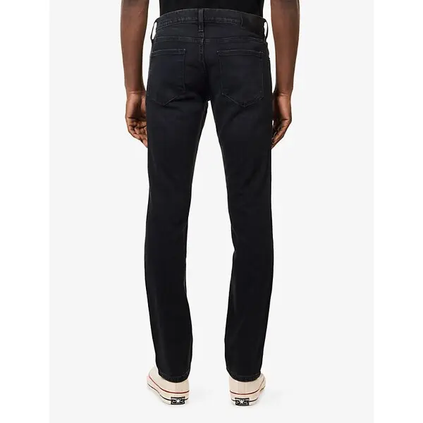 Paige Federal Straight-leg Denim Jeans