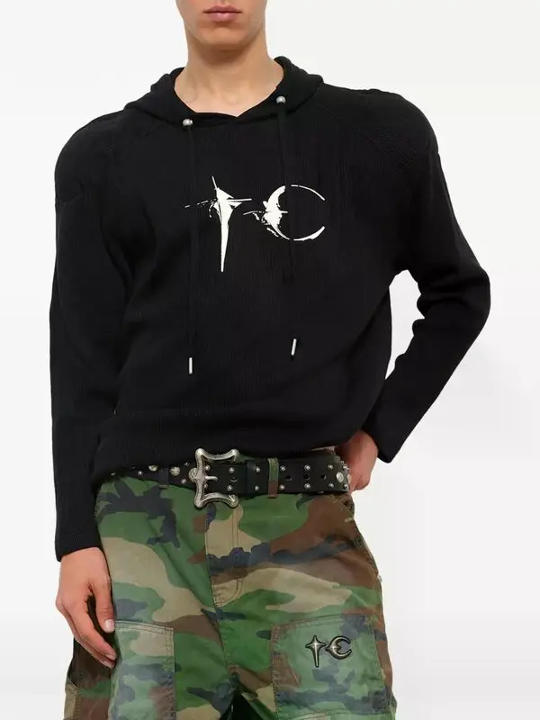 THUG CLUB Graphic-print Hoodie
