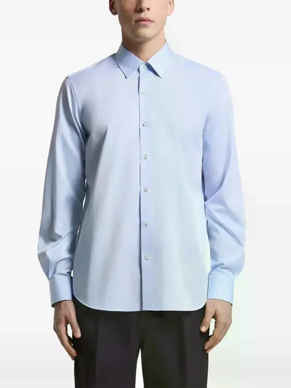 Peserico Long-sleeve Cotton Shirt