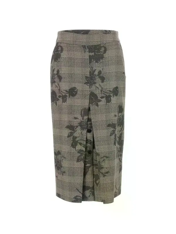 NISSA High-waisted Midi Skirt