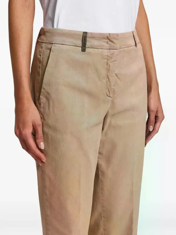 Peserico Pressed-crease Trousers