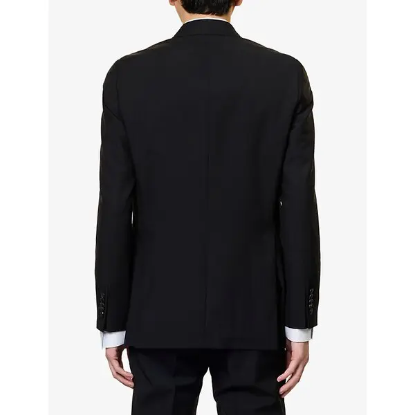 Paul Smith Double-breasted Wool Tuxedo Jacket
