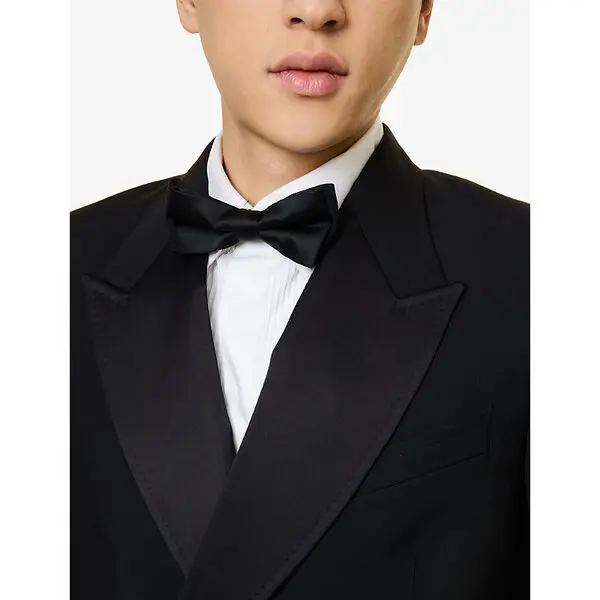 Paul Smith Double-breasted Wool Tuxedo Jacket
