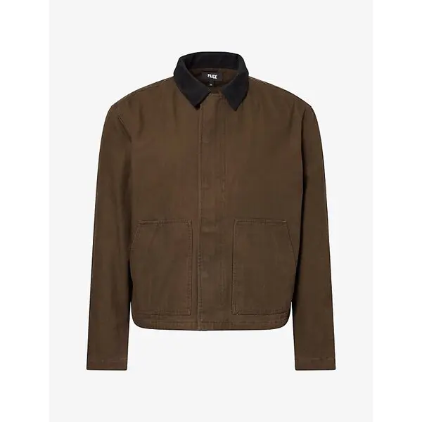 Paige Vechio Slip-pocket Cotton Jacket