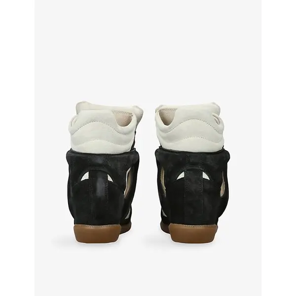 Isabel Marant Étoile Bekett Suede And Leather High-top Trainers