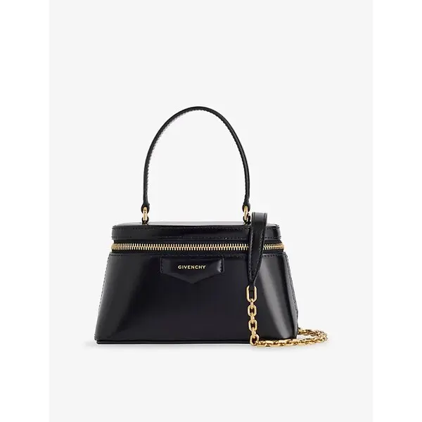 Givenchy Antigona Vanity Leather Bag - Black