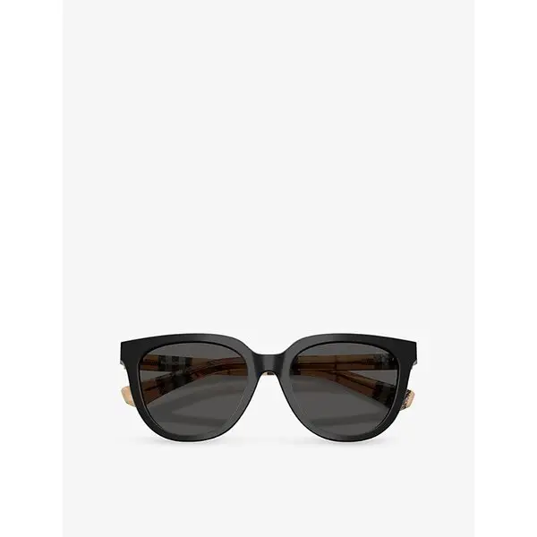 Burberry Be4469 Round-frame Acetate Sunglasses