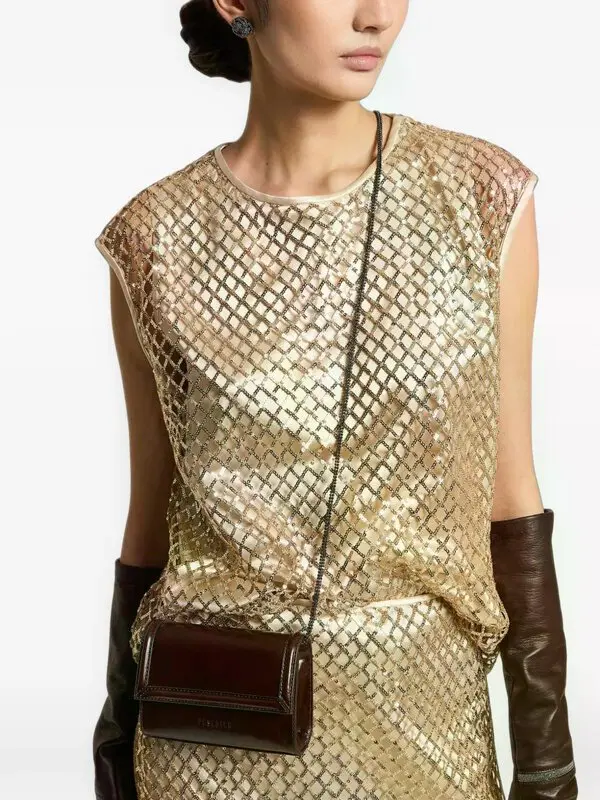 Peserico Punto Luce Chain Earrings
