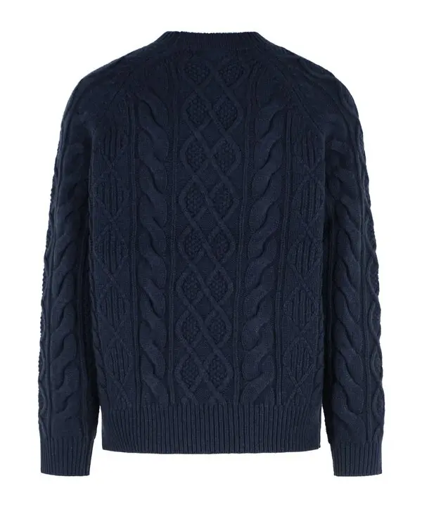Polo Ralph Lauren Aran-knit Wool-alpaca Sweater