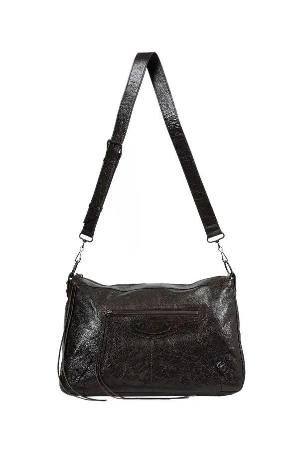 Balenciaga Medium Le City Moto Bag - Brown
