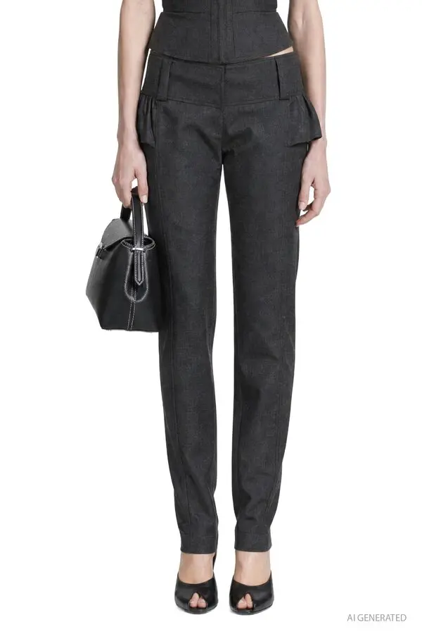 KNWLS Victoria Trousers - Grey