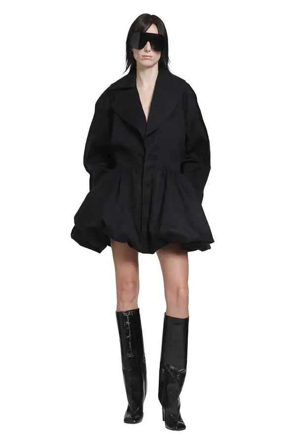 NVL GARDE Trench Dress - Black