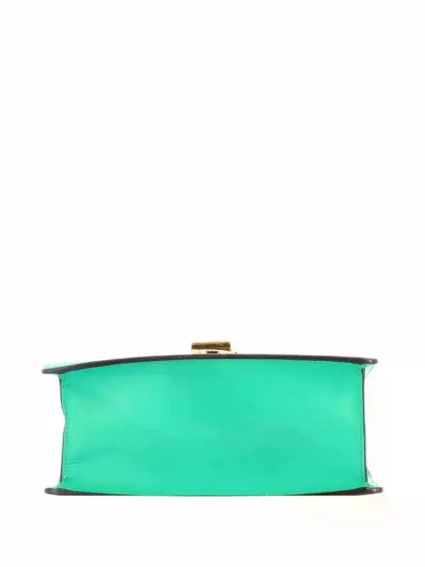 Gucci Sylvie Top Handle Bag Leather Mini Satchel