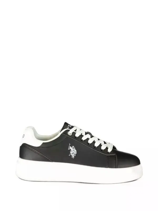 U.s. Polo Assn. Logo-embroidered Platform Sneakers