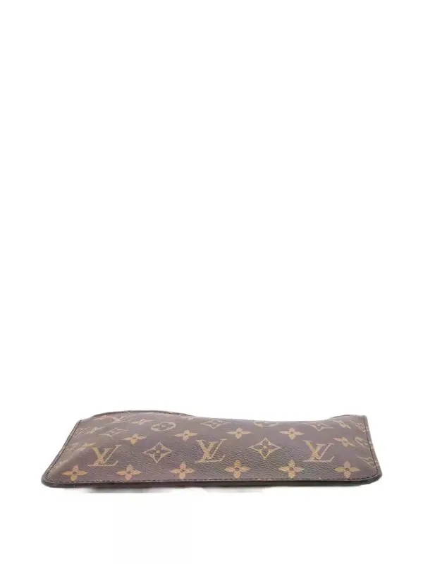 LOUIS VUITTON Neverfull Pochette Monogram Canvas Large Pouch