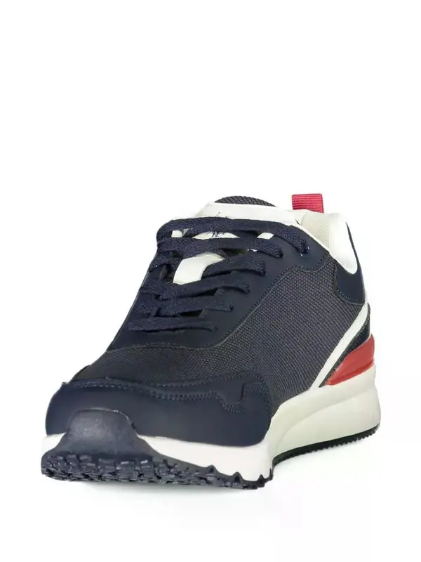 U.s. Polo Assn. Logo-embroidered Mesh-panel Sneakers