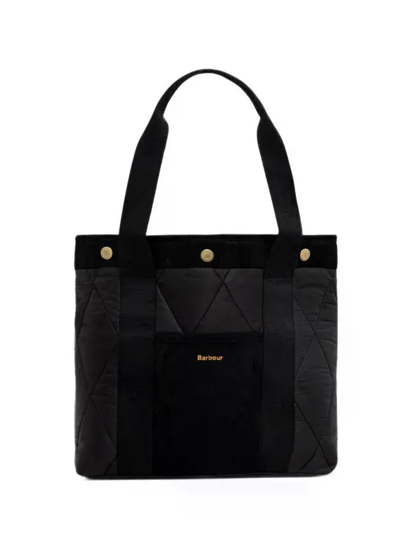 Barbour Healy Quilted Tote Bag - Black