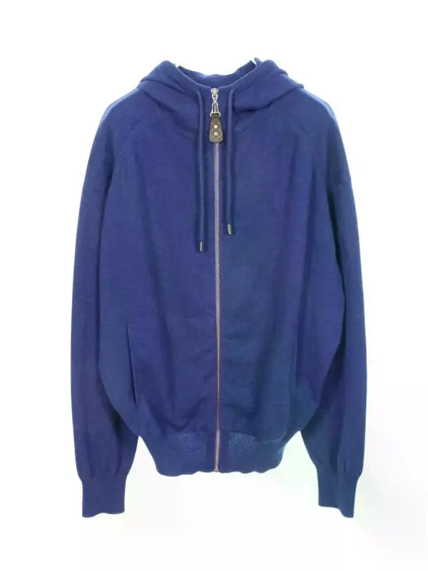 LOUIS VUITTON 2020s Knitted Zip-up Hoodie