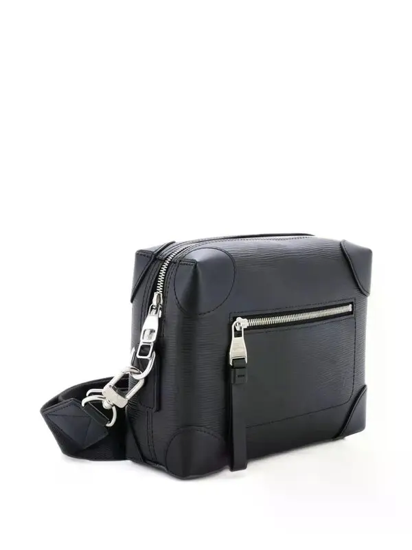 LOUIS VUITTON Supple Trunk Messenger Bag Epi Leather Crossbody Bag