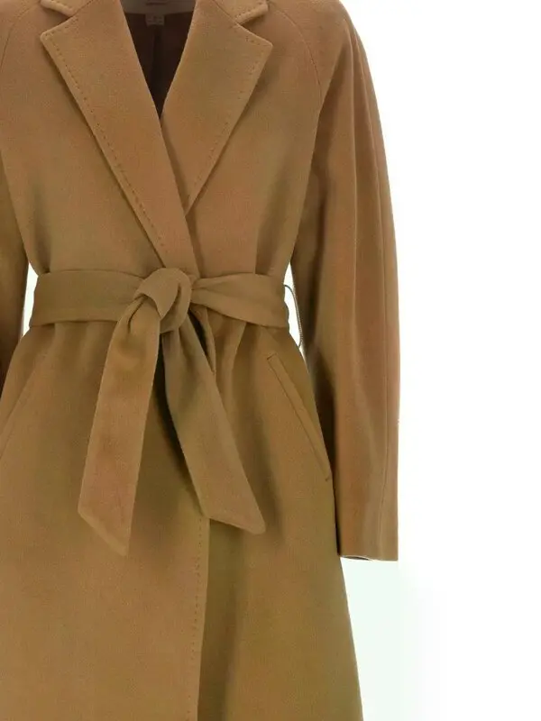 CHIARULLI Belted Notch-lapels Coat