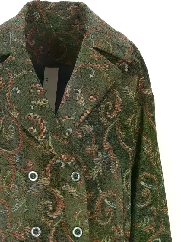 CHIARA FERRAGNI Iris Double-breasted Coat
