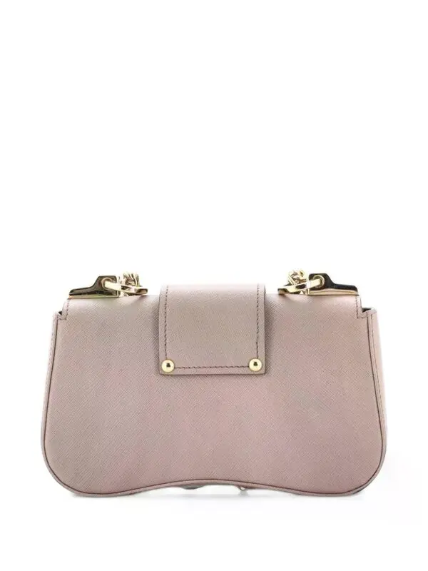 Prada Sidonie Chain Saffiano Leather Medium Shoulder Bag