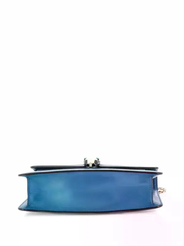 BVLGARI Serpenti Forever Shoulder Bag Leather Small Crossbody Bag