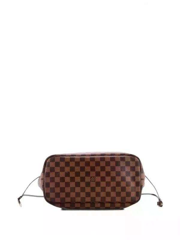 LOUIS VUITTON Neverfull Nm Damier Mm Tote Bag - Brown
