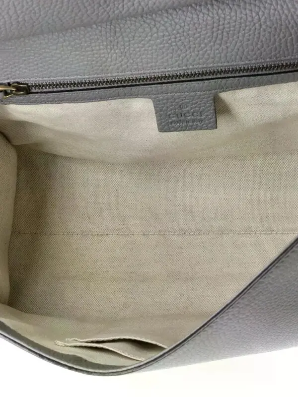 Gucci Gg Marmont Top Handle Bag Leather Small Satchel