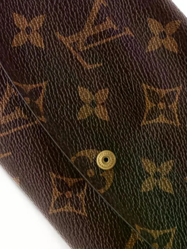LOUIS VUITTON Emilie Wallet Monogram Canvas Small Wallets