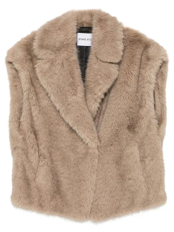 STAND STUDIO Gilet Kinley In Ecopelliccia