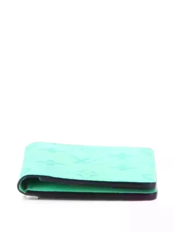 LOUIS VUITTON Pocket Organizer Monogram Taigarama Small Wallets