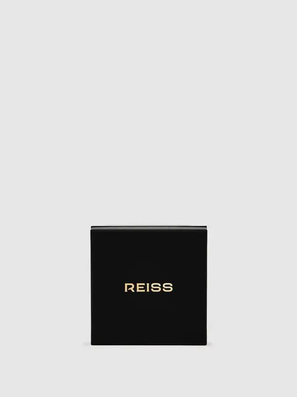 REISS Phoebe Double-loop Huggie Earrings