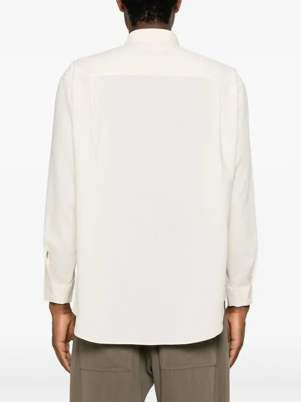 Issey Miyake Long-sleeve Button-up Shirt