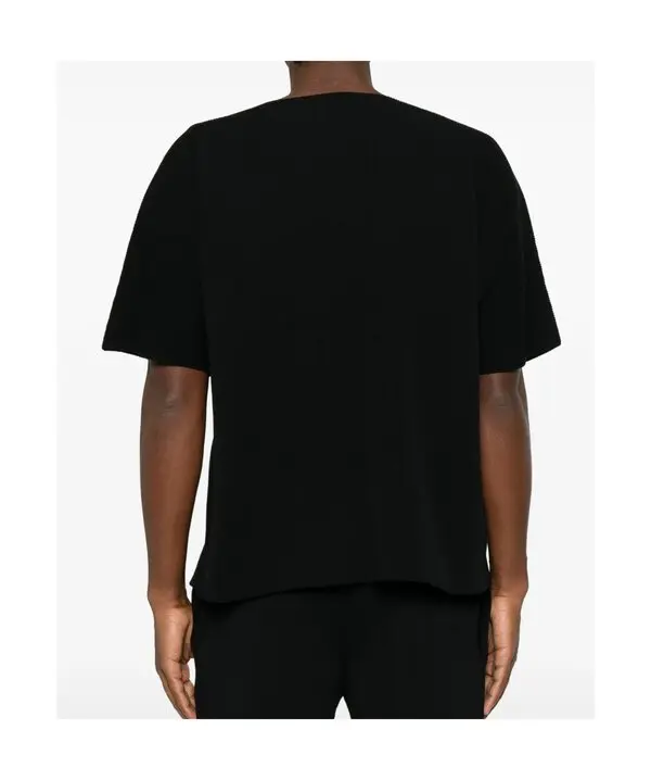 Issey Miyake Crew-neck Short-sleeve Shirt