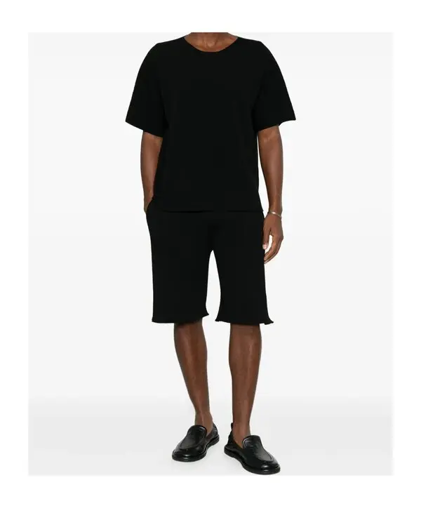 Issey Miyake Crew-neck Short-sleeve Shirt