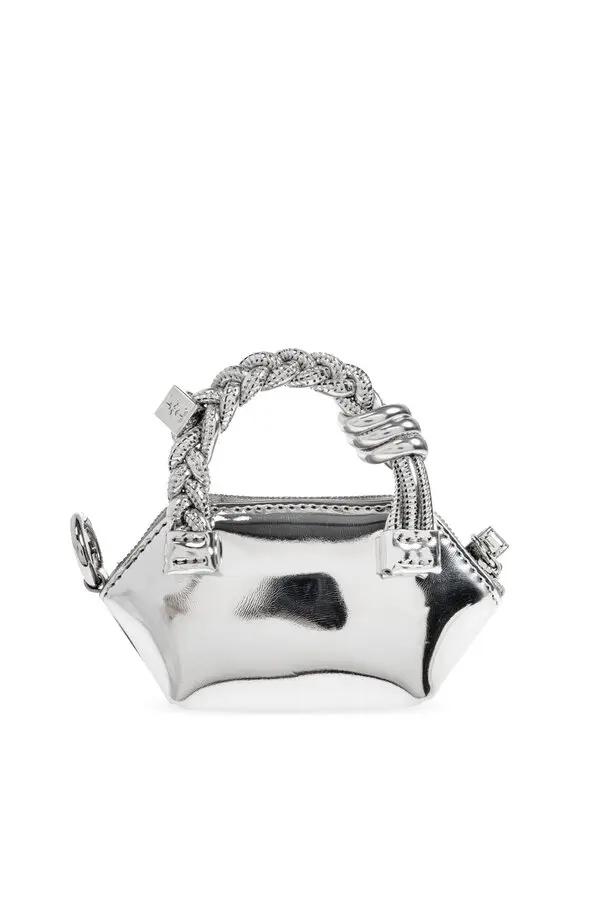 GANNI Mirror-effect Pouch Bag