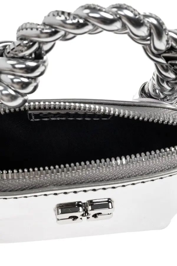 GANNI Mirror-effect Pouch Bag