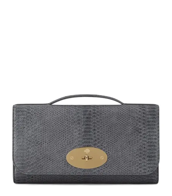 Mulberry Lambskin Lily Clutch Bag