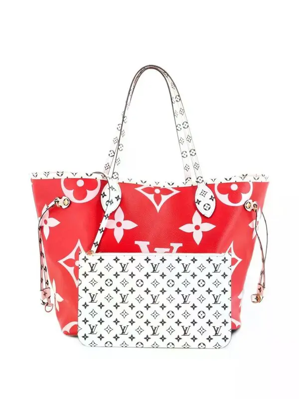 LOUIS VUITTON Neverfull Nm Limited Edition Colored Monogram Giant Mm Tote Bag - Multicolour
