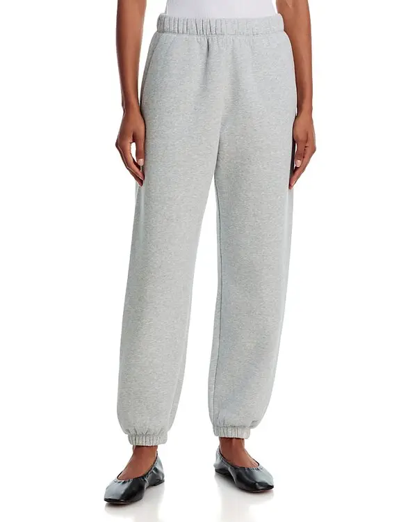Tkees Ceramic Fleece Boyfriend Jogger Sweatpants - Grey