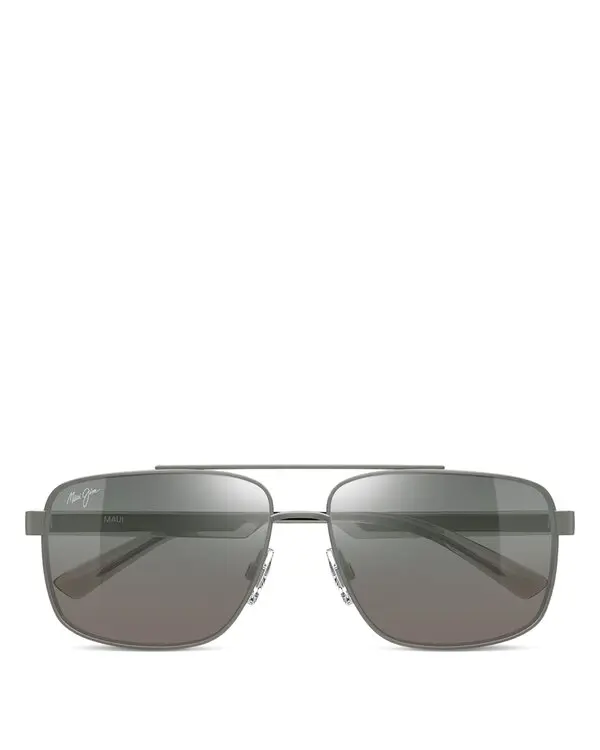 Maui Jim Halawa Square Sunglasses, 62mm