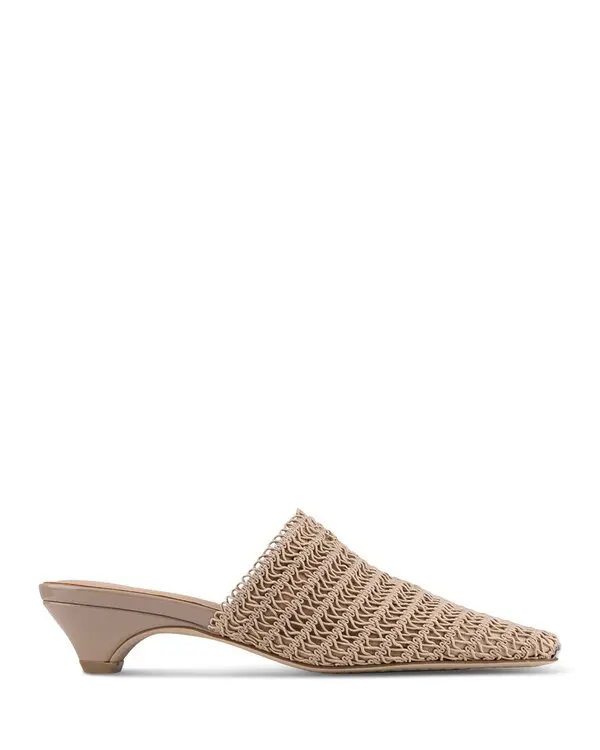DONALD PLINER Gillespie Macrame Mules - Praline