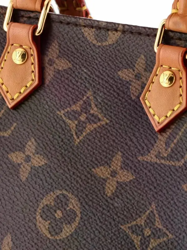 LOUIS VUITTON Petit Sac Plat Bag Monogram Canvas Crossbody Bag