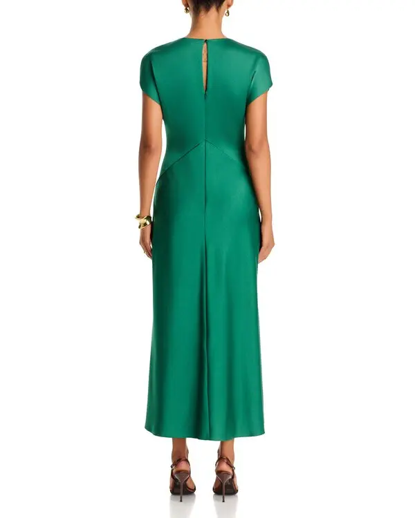 Kobi Halperin Maxon Twist Front Midi Dress