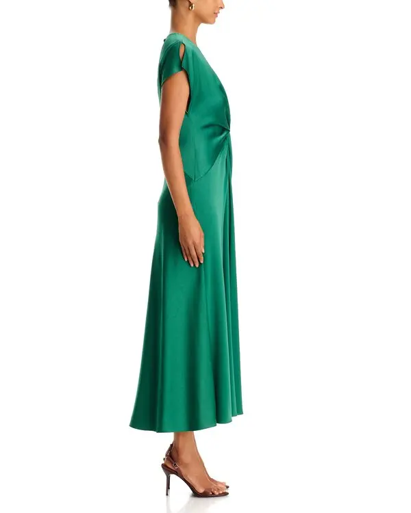 Kobi Halperin Maxon Twist Front Midi Dress