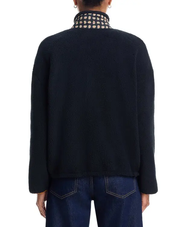 The Great. The Plush Crosswind Pullover Top