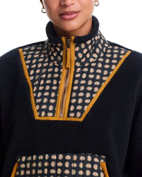 The Great. The Plush Crosswind Pullover Top