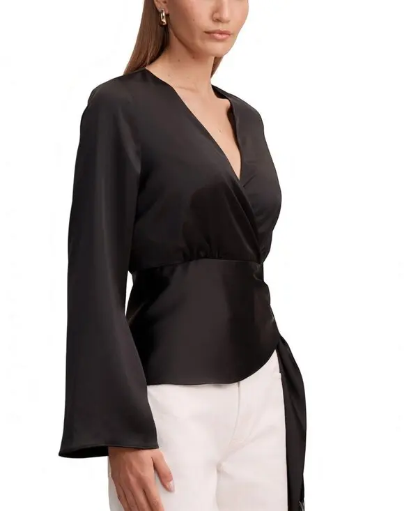 EVER NEW Maelle Scarf Tie Top