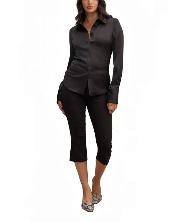 EVER NEW Gigi Fitted Cuffed Shirt